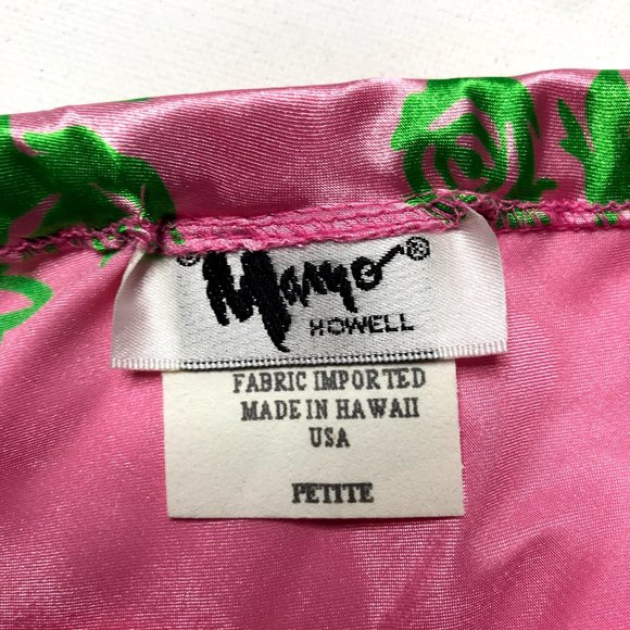 Mamo Howell | Skirts | Mamo Howell Pink Green Tiered Pull On Skirt ...